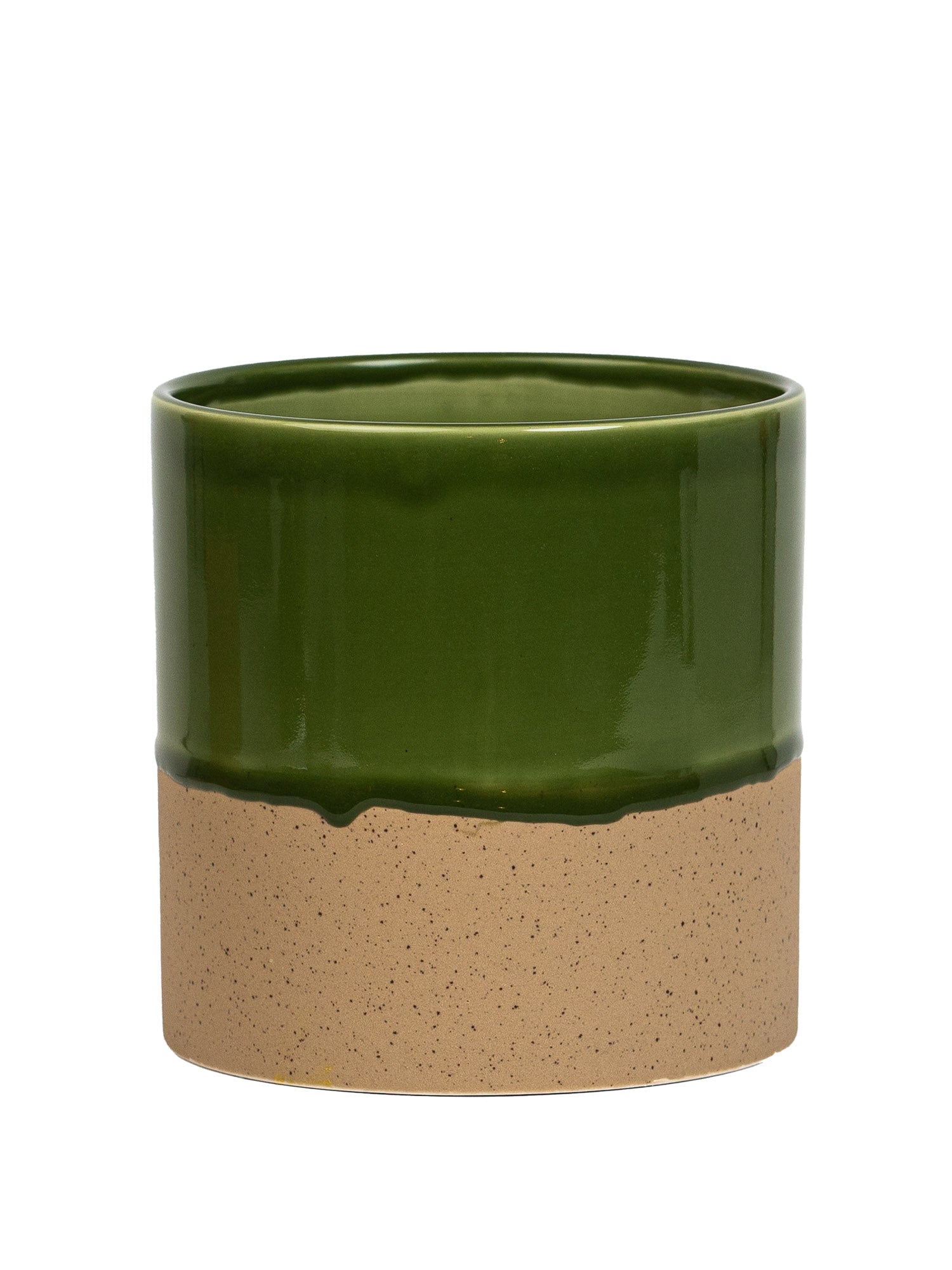 Drip Ceramic Planter Large - Rich Green – YOD&CO