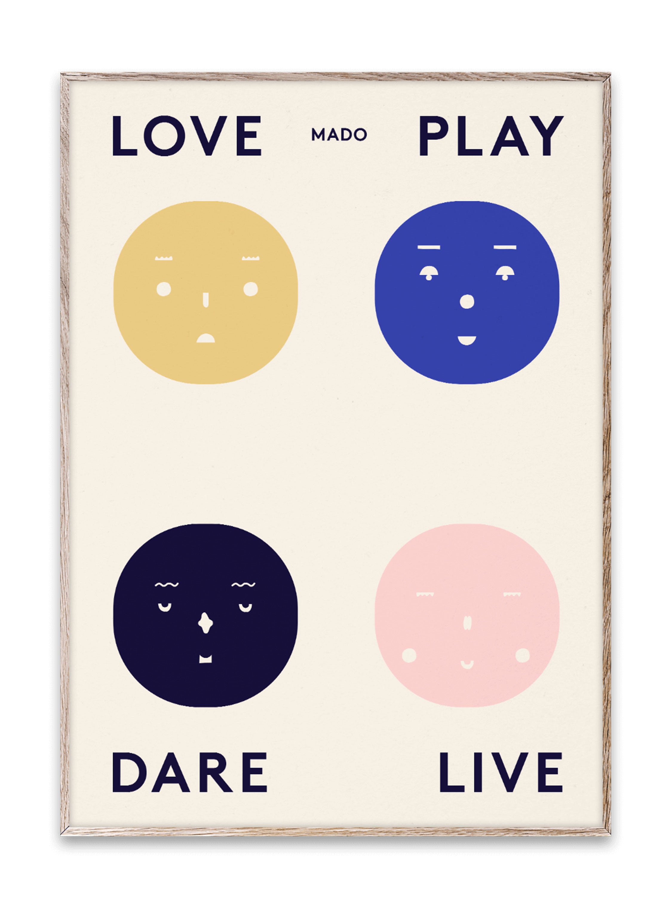 Four Feelings Art Print | Paper Collective – YOD&CO